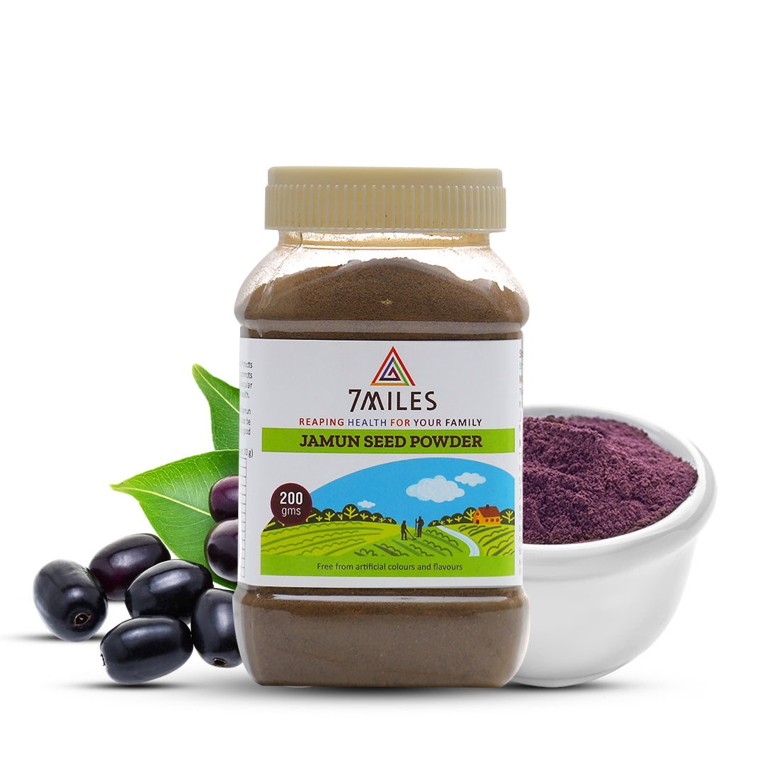 Buy Jamun Seed Powder Online | Natural Support for Blood Sugar Control ...